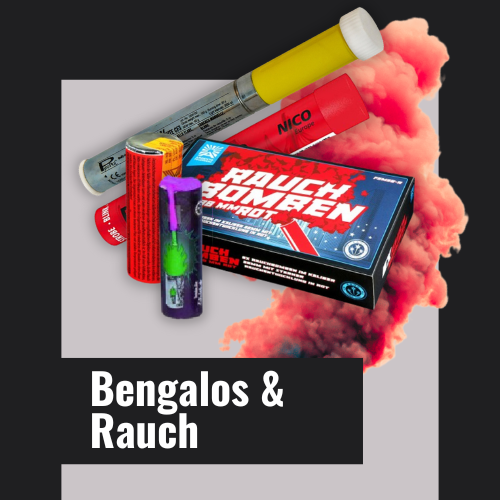 Bengalos & Rauch F1, T1 & P1 Pyro – P1Pyro.de